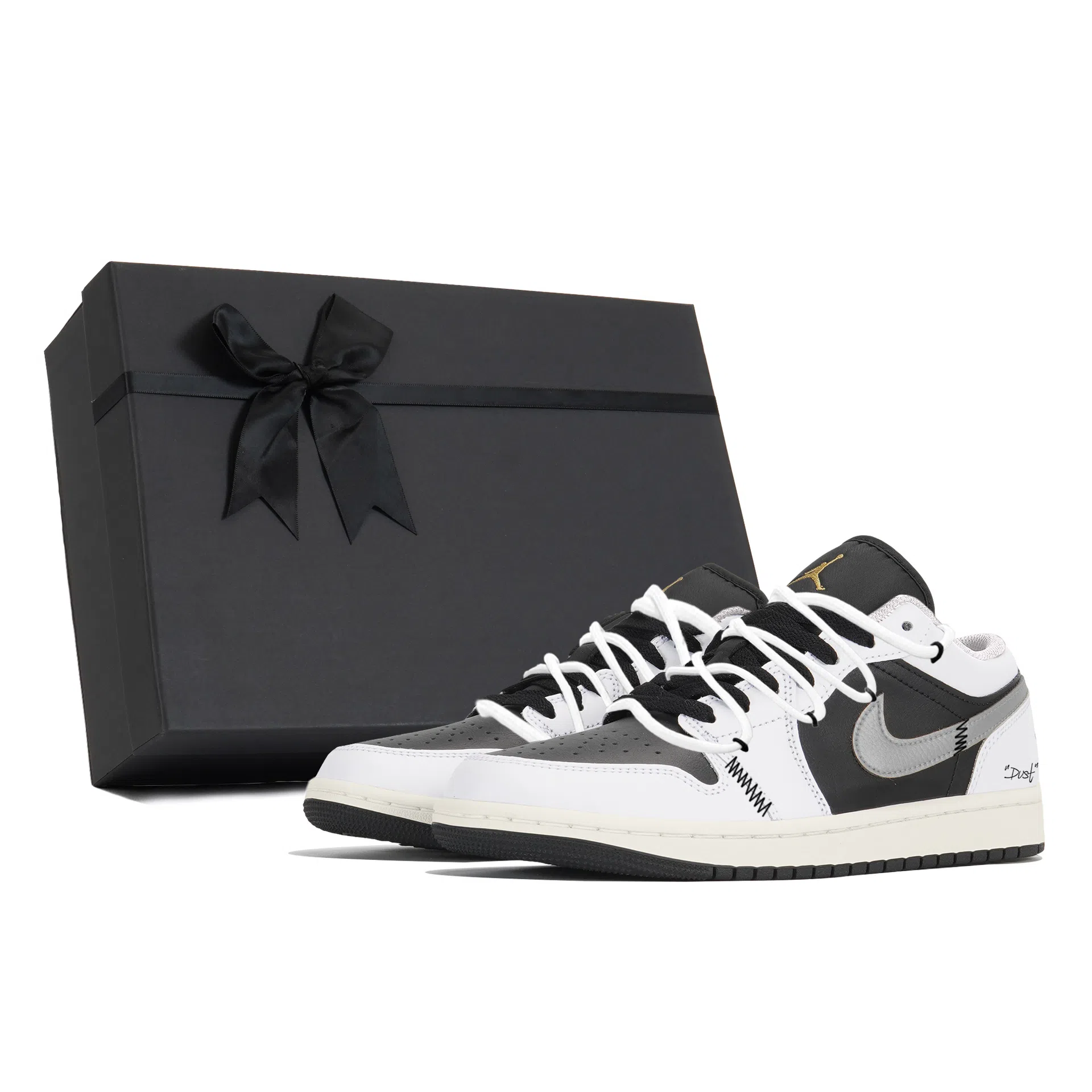 Купить кроссовки Jordan Air Jordan 1 Low Black White 553558-172 в ...